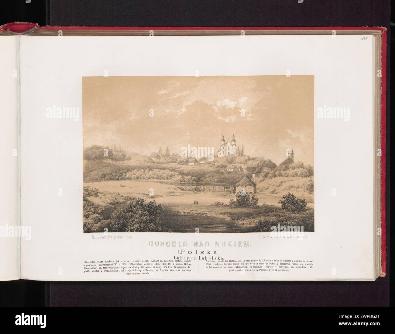 Napoleon 1807 1883 album widokow historycznych polski hi-res stock ...