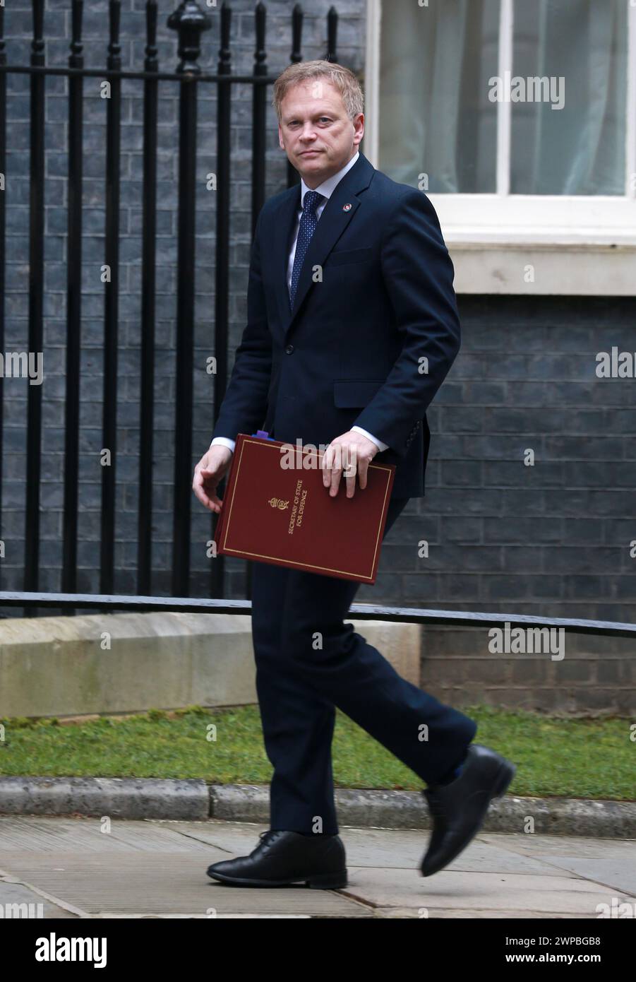 London, UK. 06th Mar, 2024. Secretary of State for Defence Grant Shapps ...