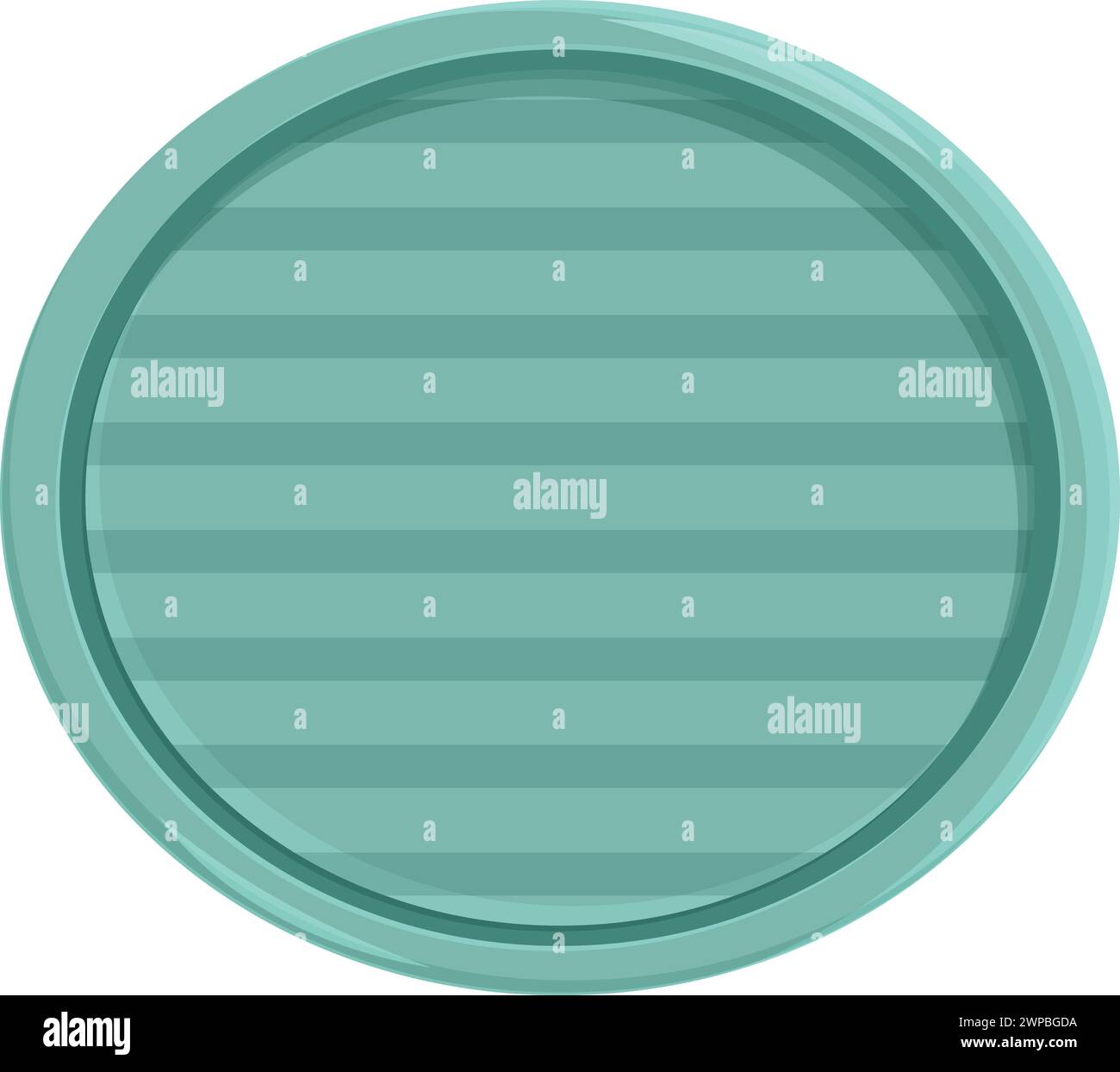 Circular meal tray icon cartoon vector. Food cooking menu. Cuisine ...