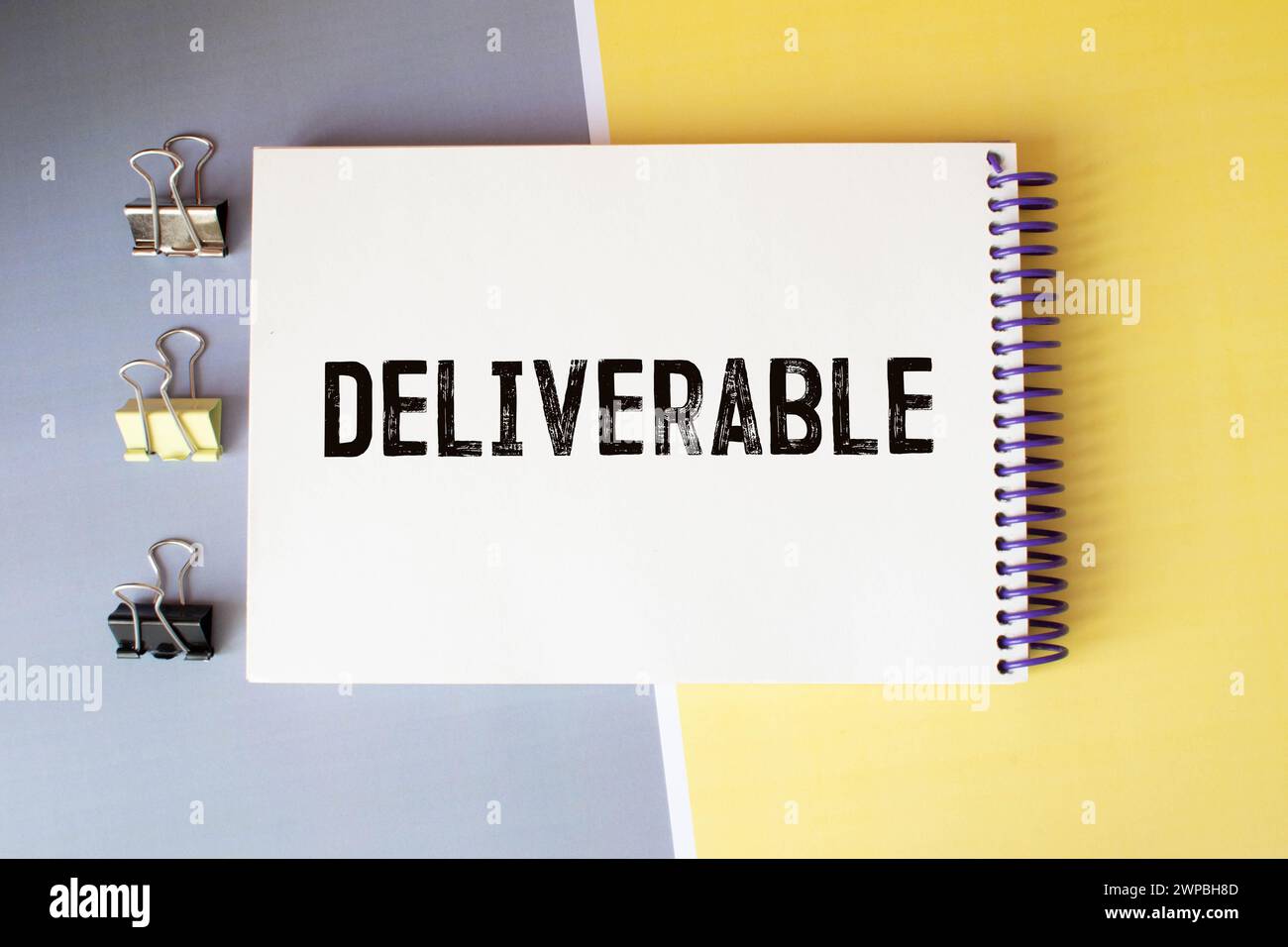 Deliverables symbol hi-res stock photography and images - Alamy