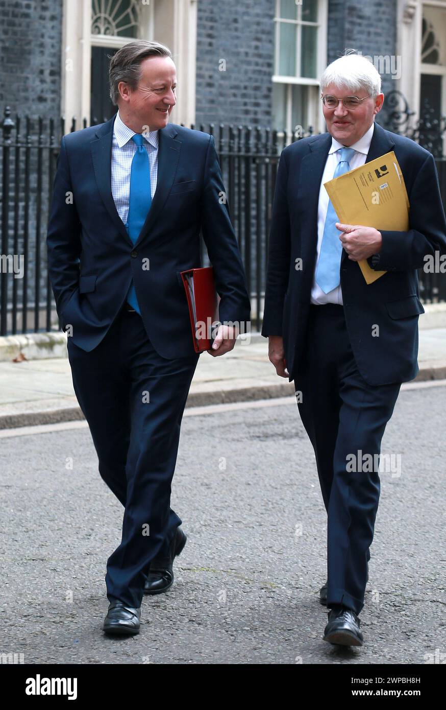 London, UK. 06th Mar, 2024. Foreign Secretary David Cameron and ...
