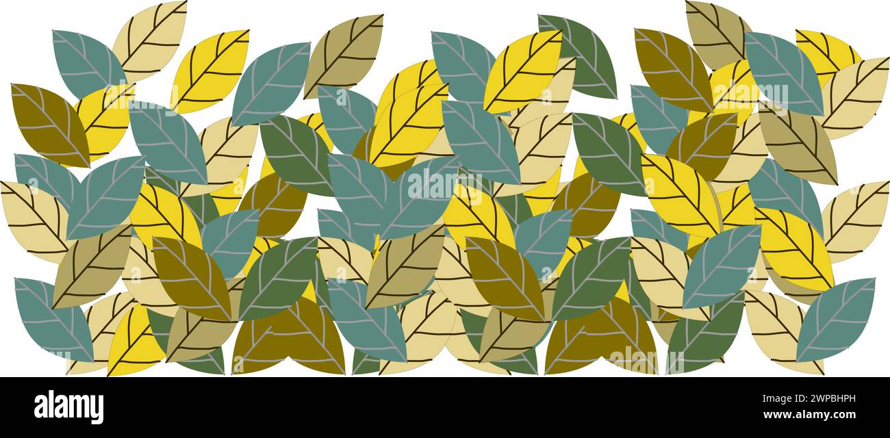 Sun in leaves Stock Vector Images - Alamy