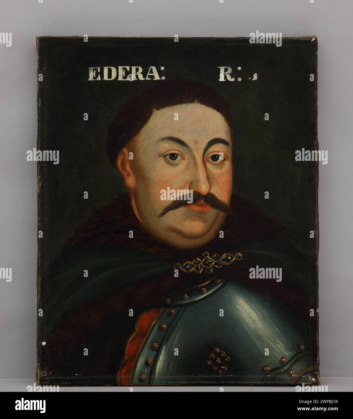 Painting of a nobleman in armor by a Polish artist between 1800 and ...