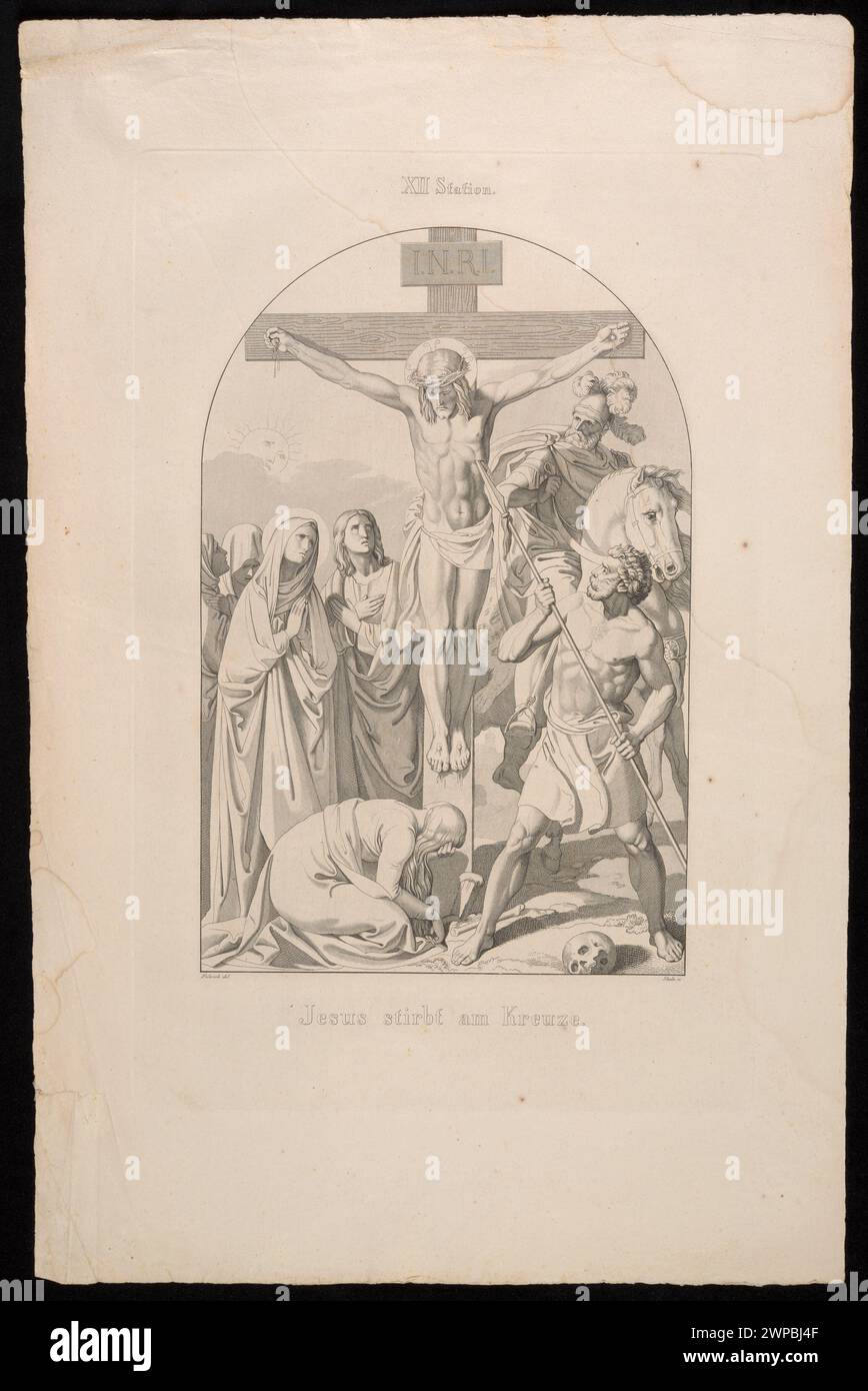 An 1830-1836 painting by Joseph Skala and Joseph von Führich depicting ...