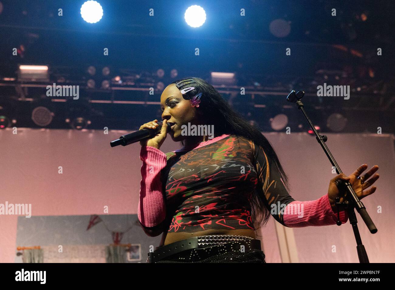 London, UK. March 6, 2024. Singer Rachel Chinouriri headlines at KOKO ...
