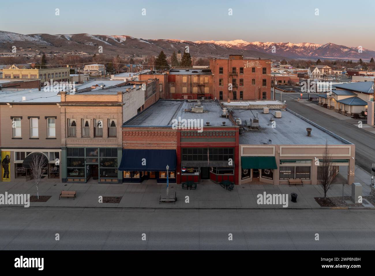 Downtown Baker City, Oregon Stock Photo - Alamy