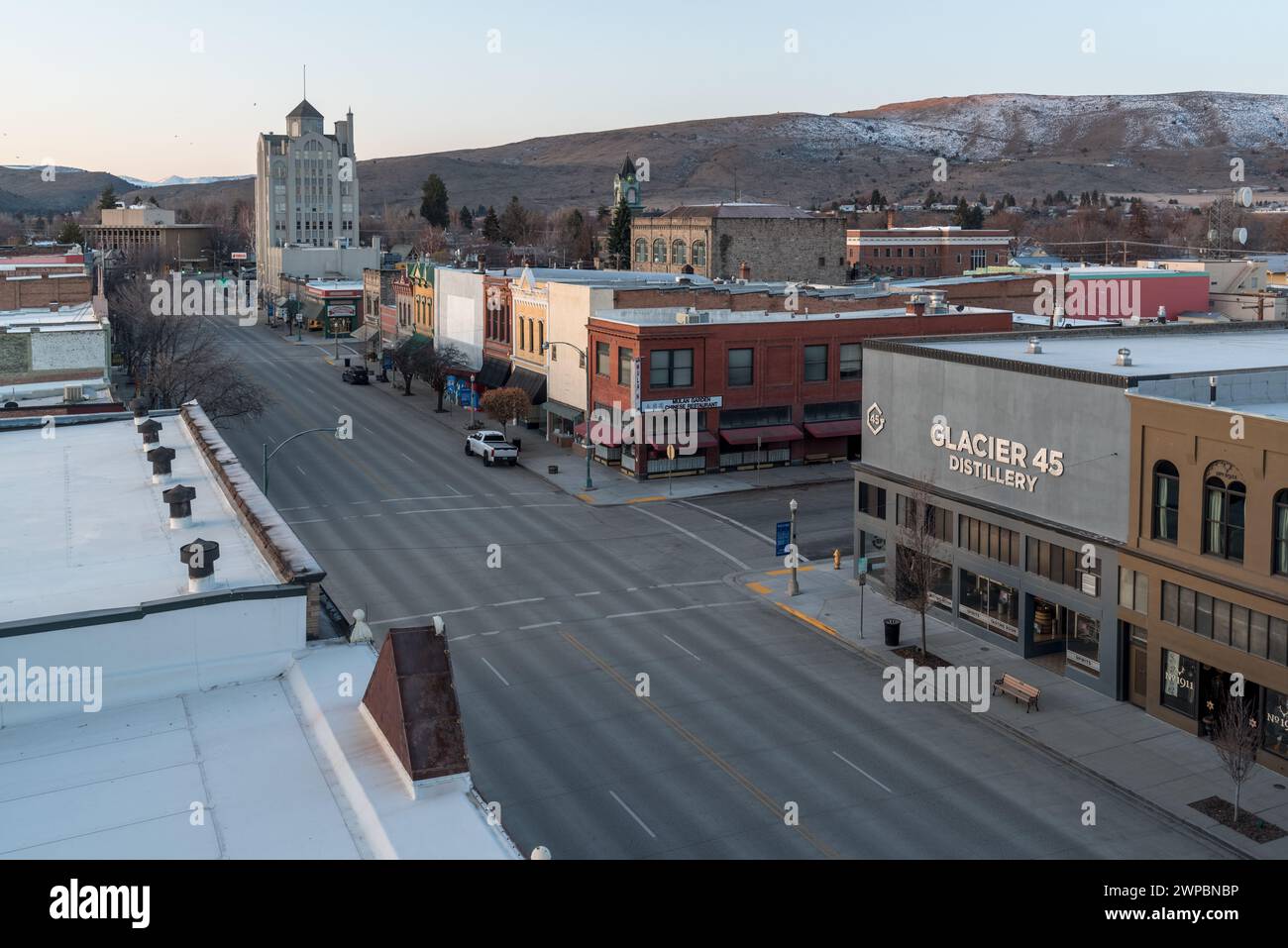 Downtown Baker City, Oregon Stock Photo - Alamy