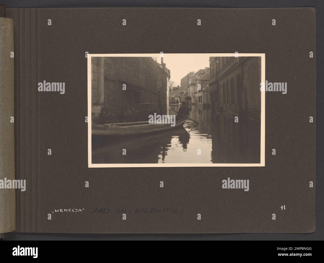 Photograph by Edmund and Bolesław Zdanowscy showing a section of ...