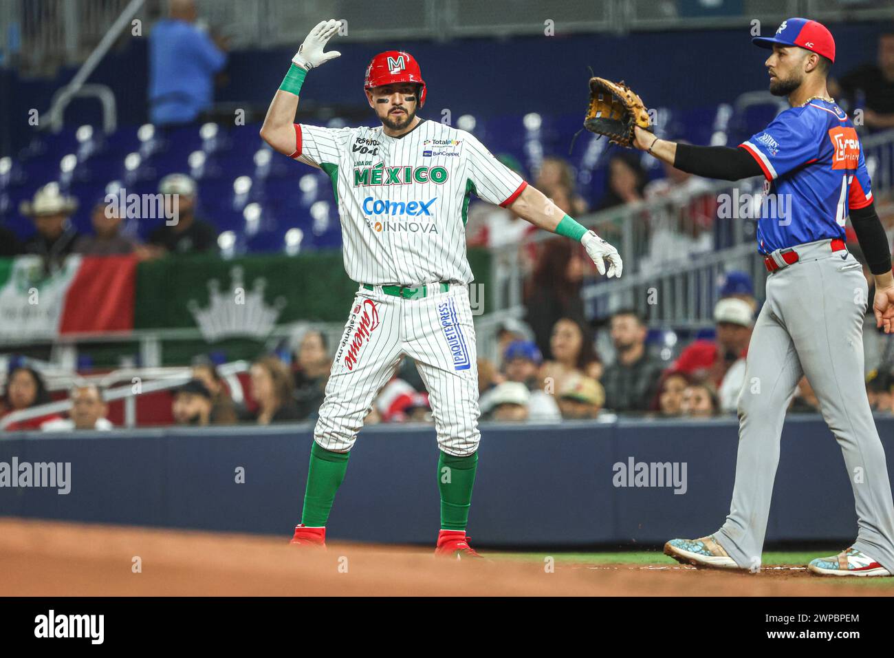 MIAMI, FLORIDA - FEBRUARY 2: Agustin Murillo of Naranjeros de ...