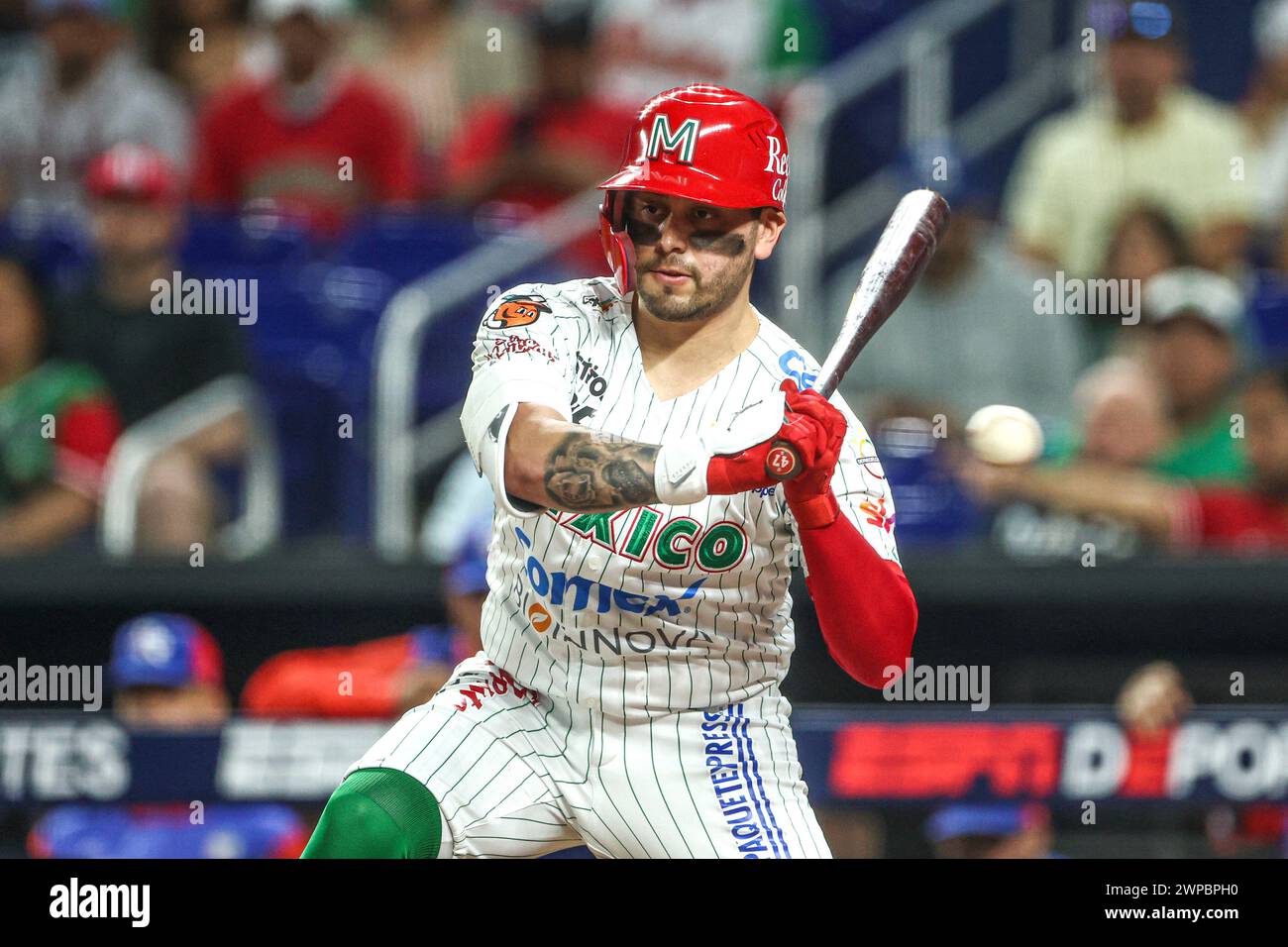 MIAMI, FLORIDA - FEBRUARY 2: Juan Carlos Gamboa of Naranjeros de ...