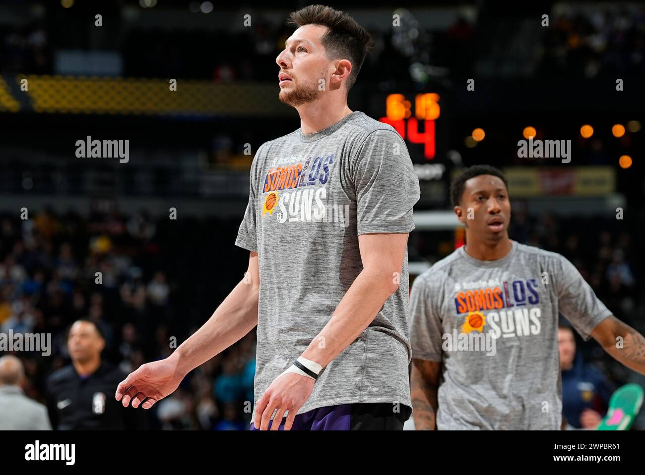 Phoenix Suns forward Drew Eubanks (14) in the first half of an NBA ...