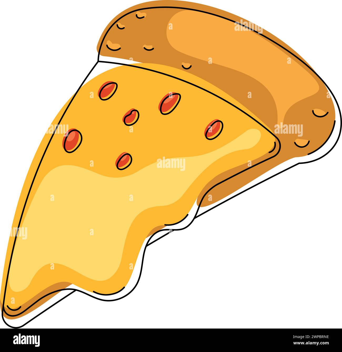 Pizza Fast food icon sketch Vector Stock Vector Image & Art - Alamy
