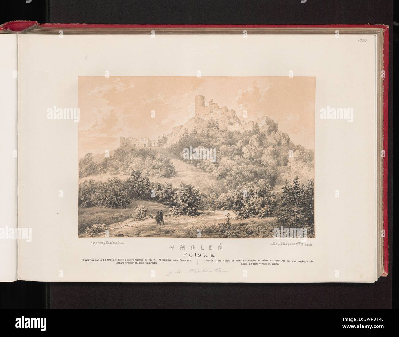 Napoleon 1807 1883 album widokow historycznych polski hi-res stock ...