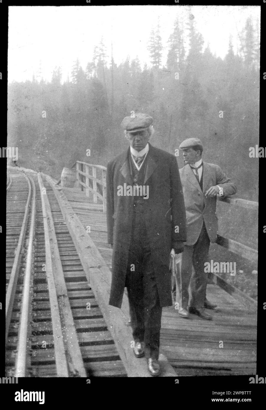 Vintage Historical Photograph. Canadian Prime Minister, Sir Wilfrid ...