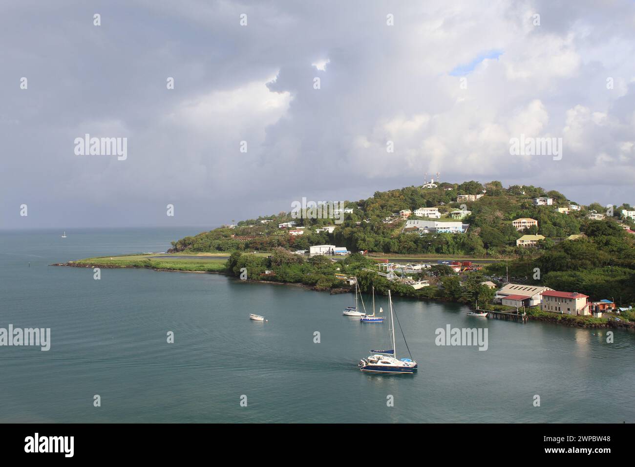 Castries harbour st lucia hi-res stock photography and images - Alamy