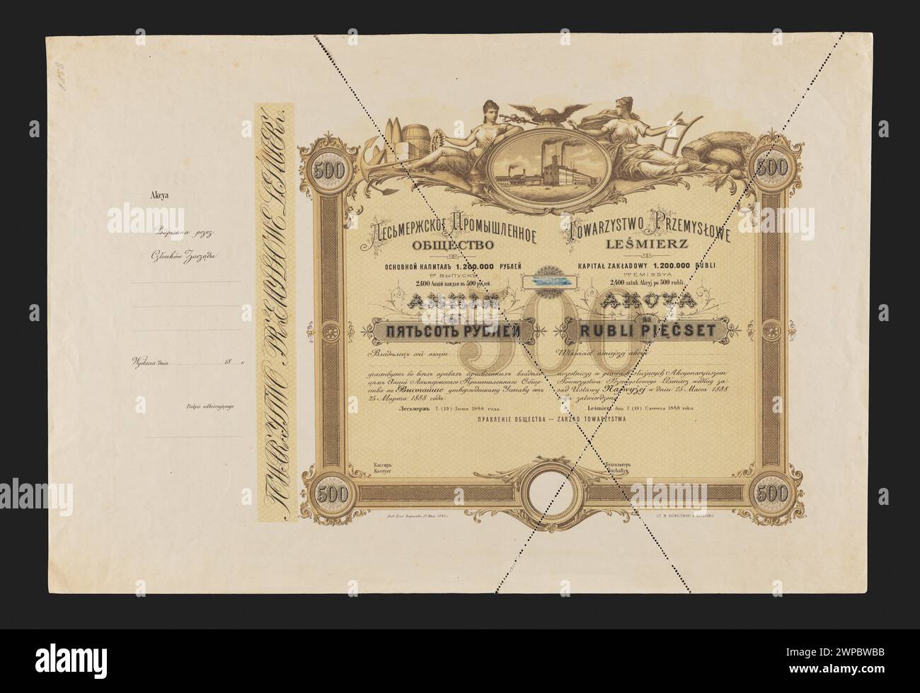 Action of the Leśmierz Industrial Society; Główczewski, Władysław ...