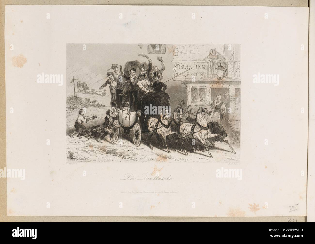 Illustration titled 'Dyli Ans' created by Albert Henry Payne with ...