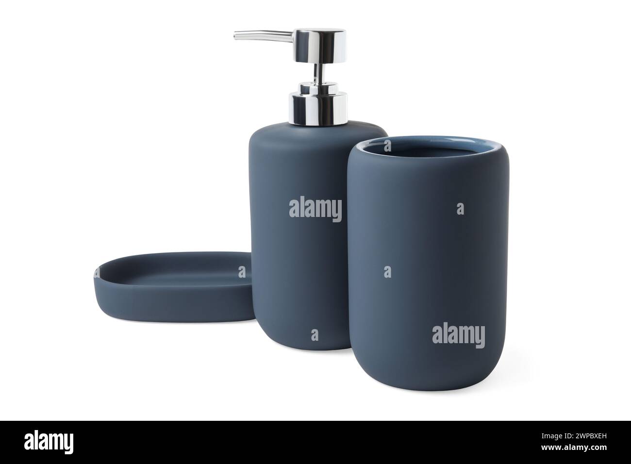 Bathroom accessories Cut Out Stock Images & Pictures - Alamy