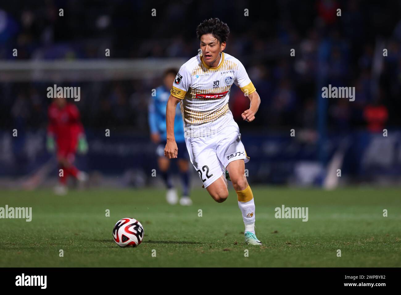 NHK Spring Mitsuzawa Football Stadium, Kanagawa, Japan. 6th Mar, 2024. Seiichiro Kubo (Hollyhock ...