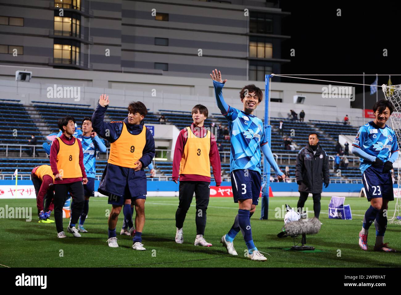 NHK Spring Mitsuzawa Football Stadium, Kanagawa, Japan. 6th Mar, 2024. Y.S.C.C.Y.S.C.C.Yokohama ...