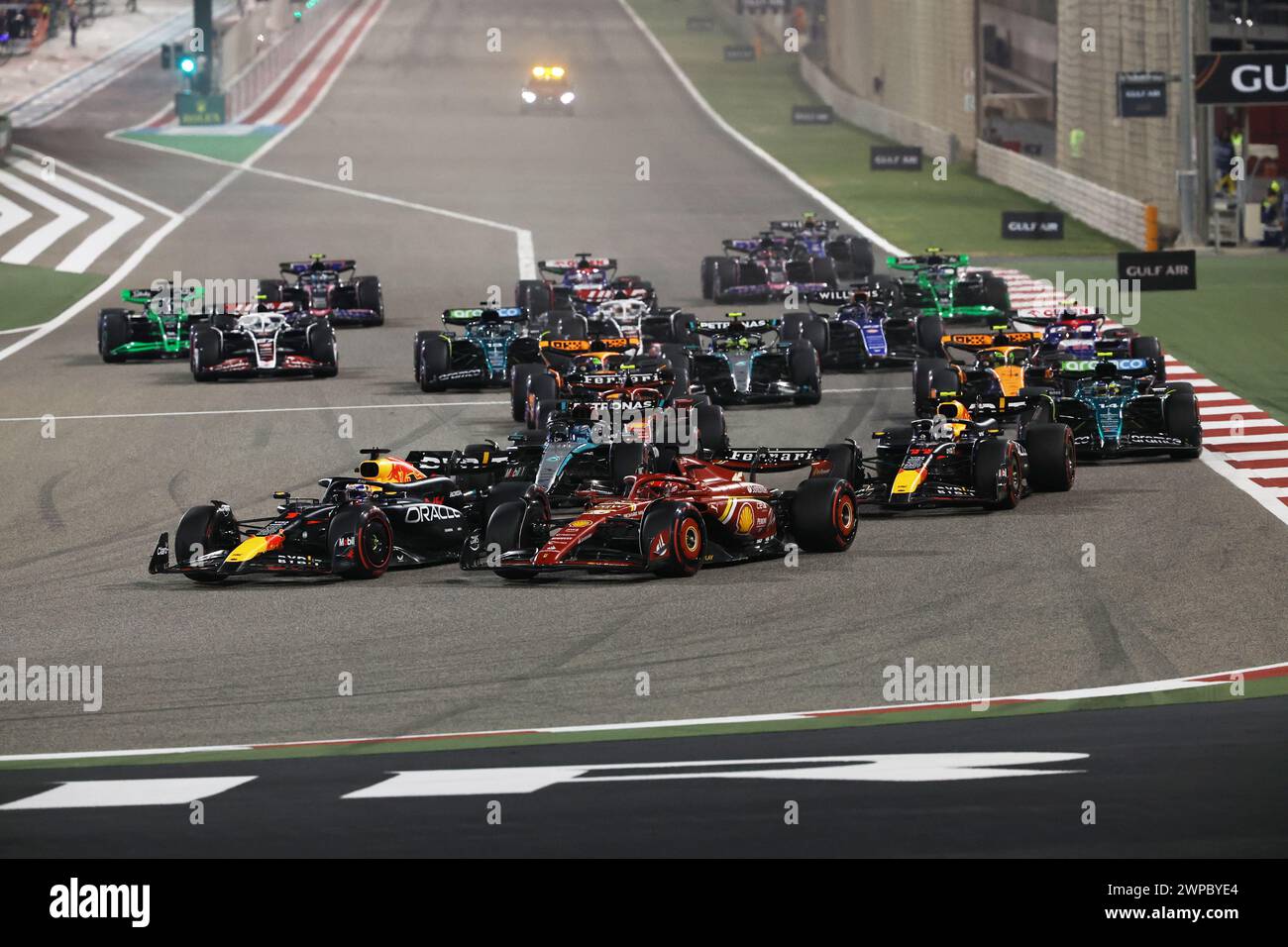 Sakhir, Bahrain. 02nd Mar, 2024. BAHRAIN, Sakhir, 2. March 2024: Start ...