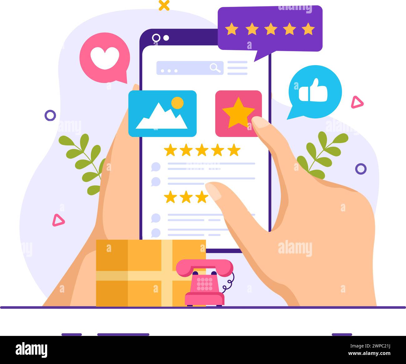 Electronics review Stock Vector Images - Alamy