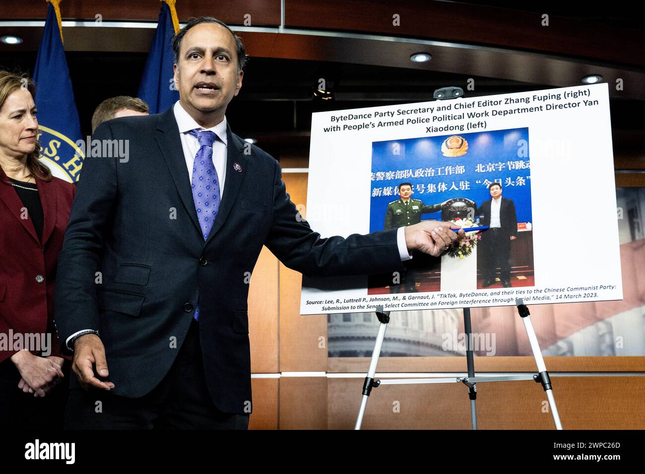 Washington, United States. 06th Mar, 2024. U.S. Representative Raja ...