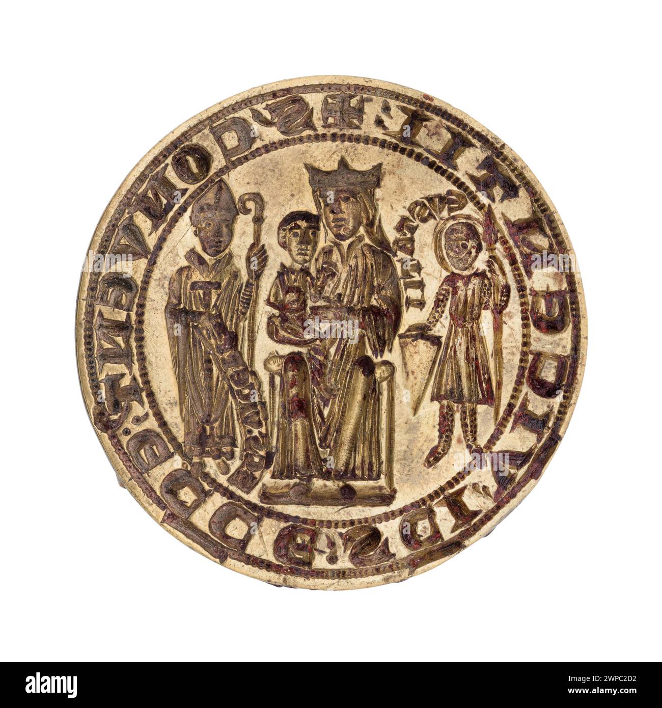 Sealing piston from 1690-1710 used for church and monastery seals of St ...