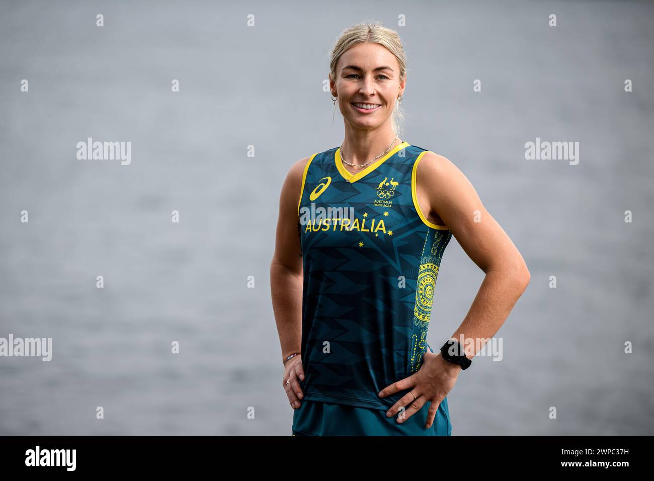 Sydney, Australia. 07th Mar, 2024. Hockey player Mariah Williams poses ...