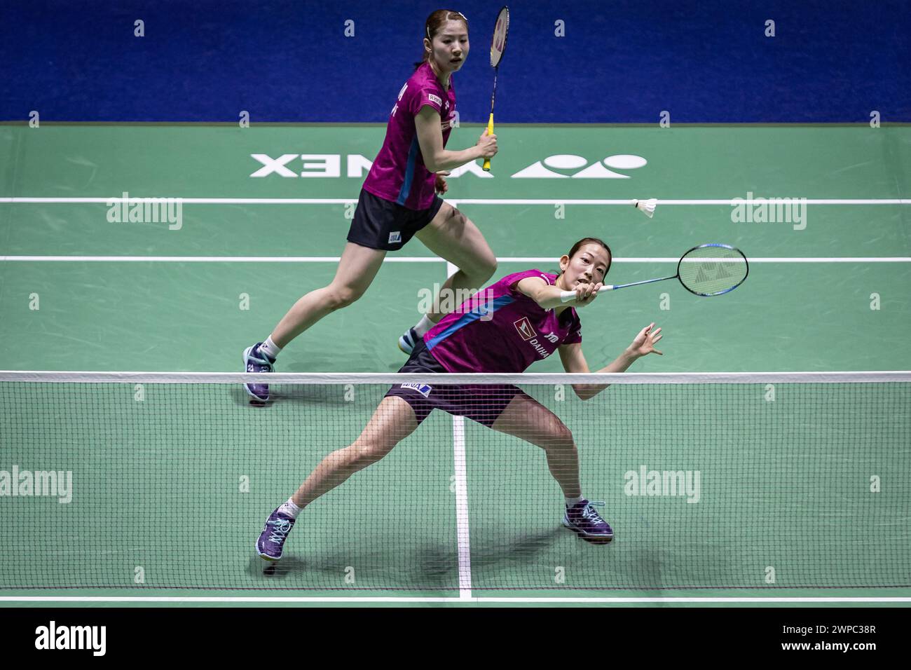 Paris, France. 6th Mar, 2024. Matsuyama Nami (front)/Shida Chiharu of ...
