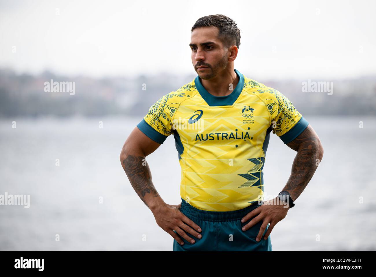 Sydney, Australia. 07th Mar, 2024. Rugby 7s player Maurice Longbottom ...