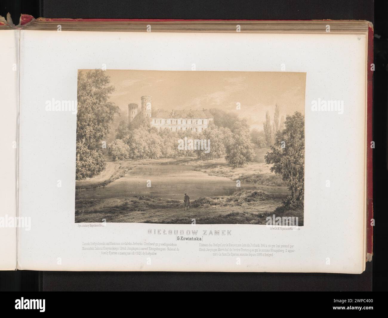 Napoleon 1807 1883 album widokow historycznych polski hi-res stock ...