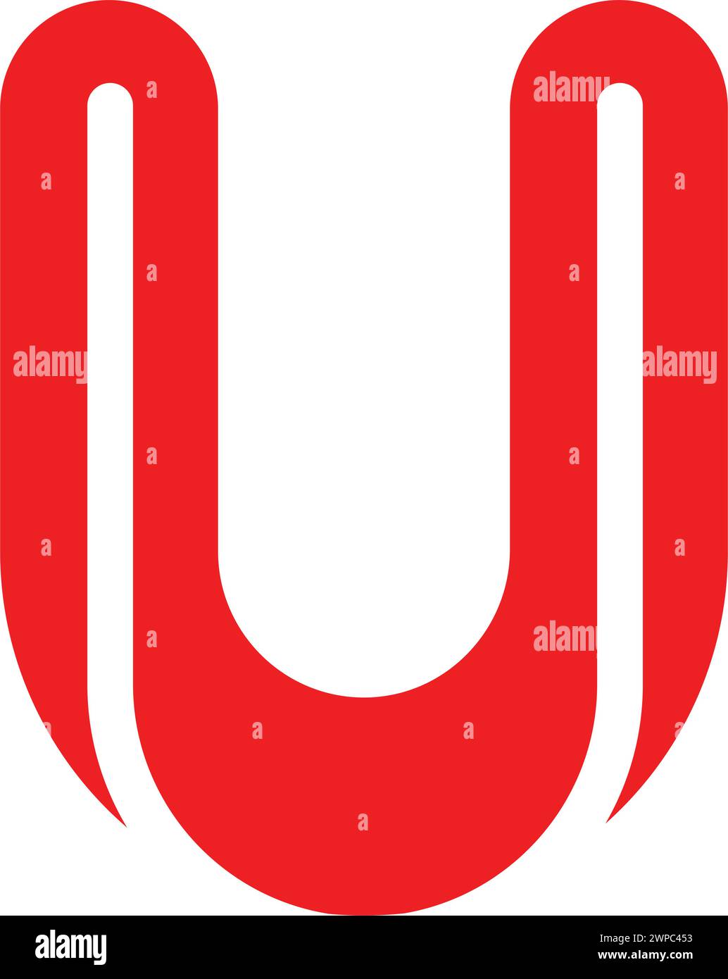 U logo vector Stock Vector Images - Alamy
