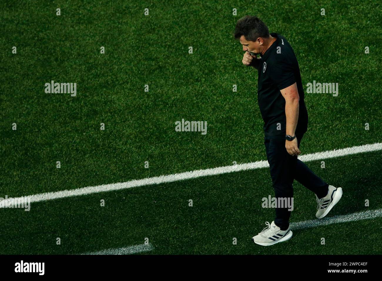 Rio de Janeiro, Brazil. 06th Mar, 2024. Botafogo manager Fabio Matias ...