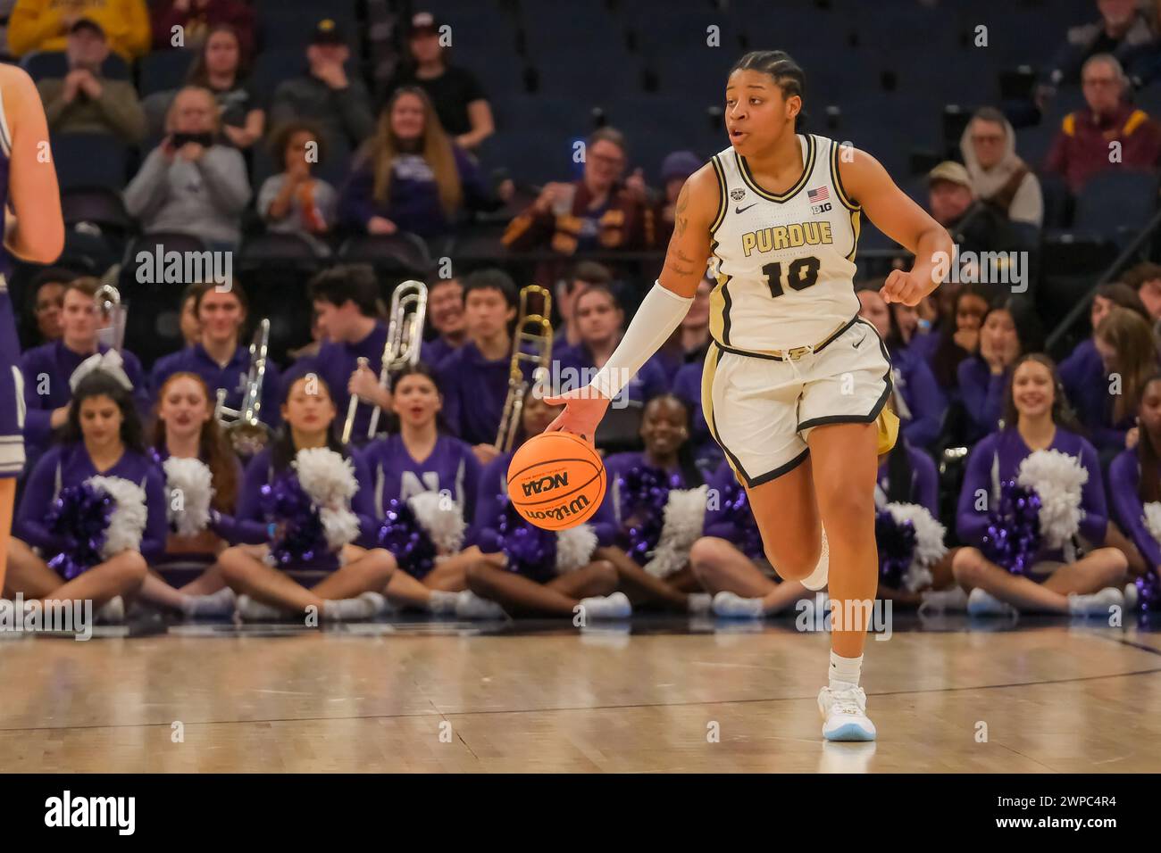 Minneapolis, Minnesota, USA. 6th Mar, 2024. Purdue Boilermakers guard ...