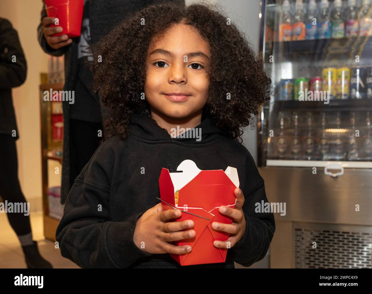 4-year old cancer patient Joshy Ford seen in FAO Schwarz in New York on ...