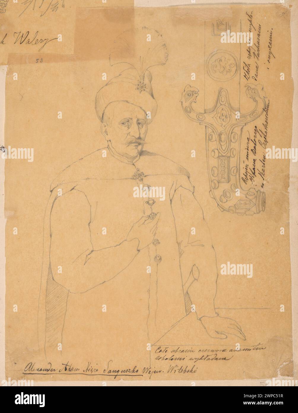 Adam Aleksander Sanguszko, Volhynia voivode (17th century), A leather ...