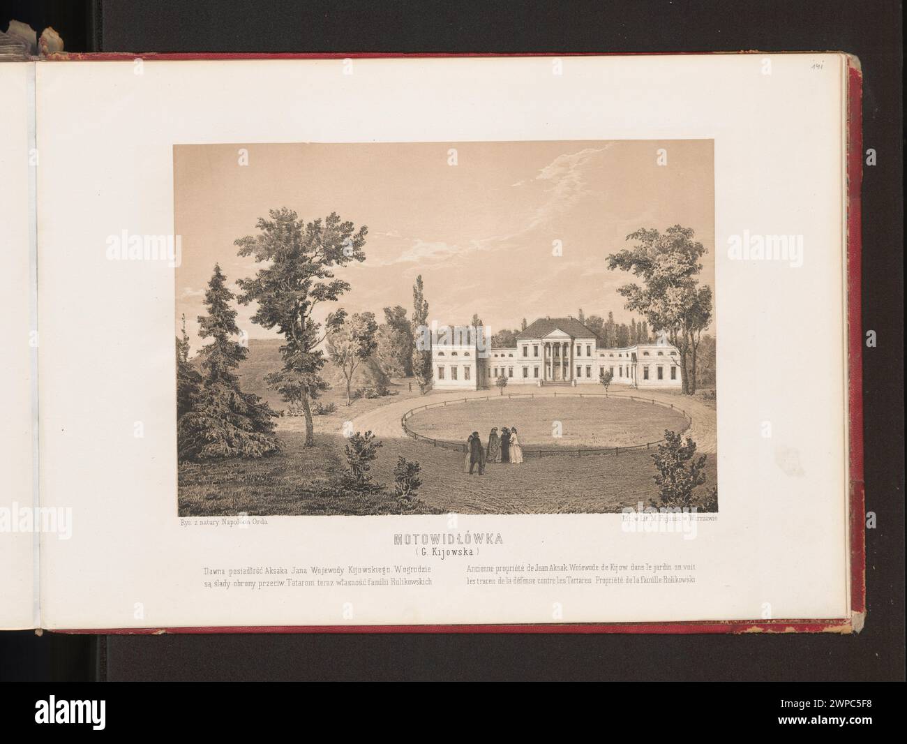 Napoleon 1807 1883 album widokow historycznych polski hi-res stock ...