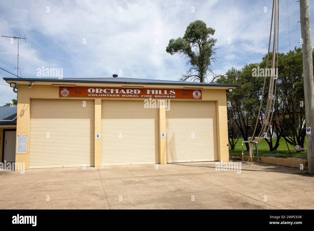 Orchard Hills, suburb of Sydney and local fire station operated by NSW ...
