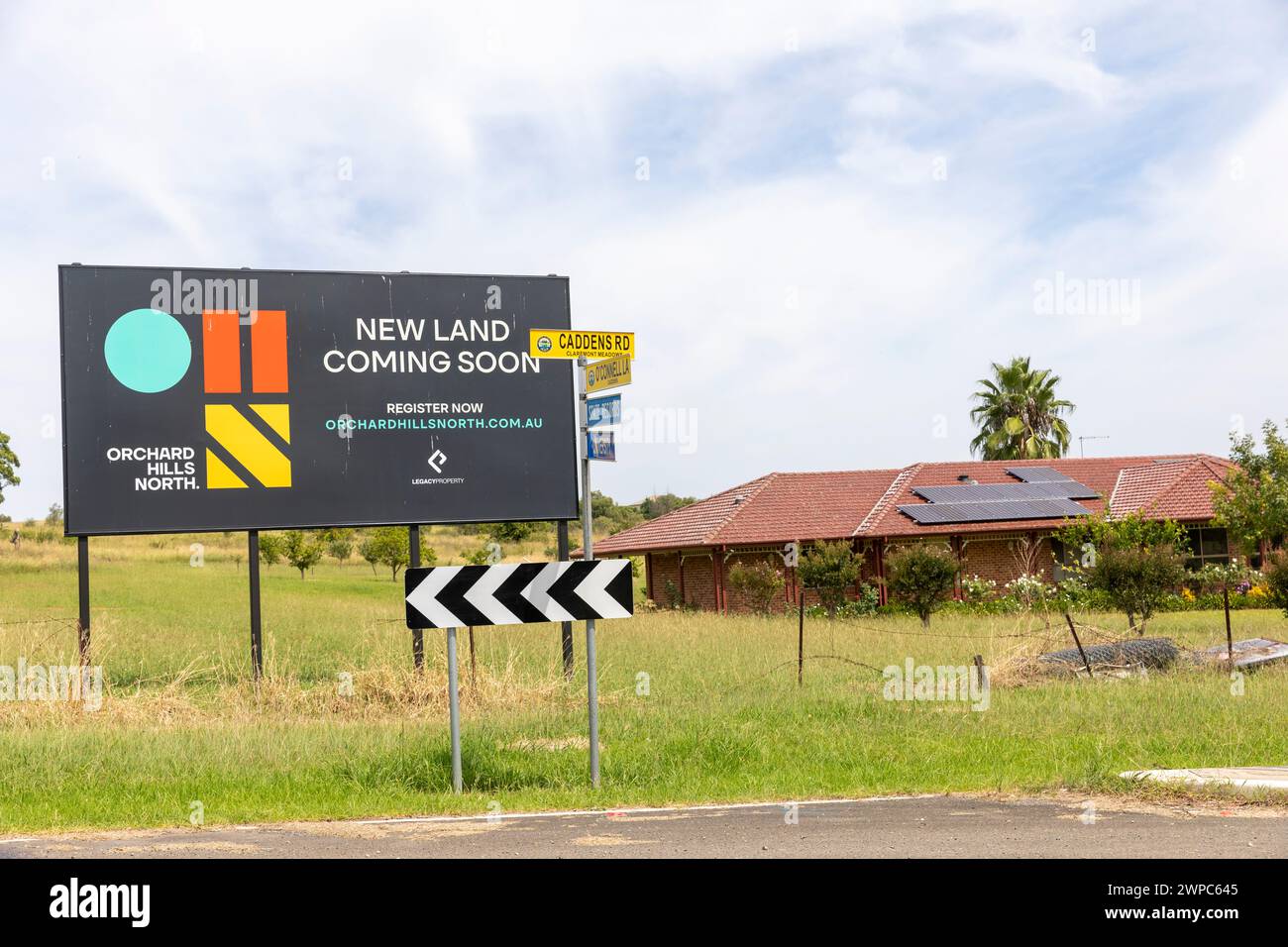 Orchard Hills suburb in Western Sydney, new land for new homes coming soon as the area is ...