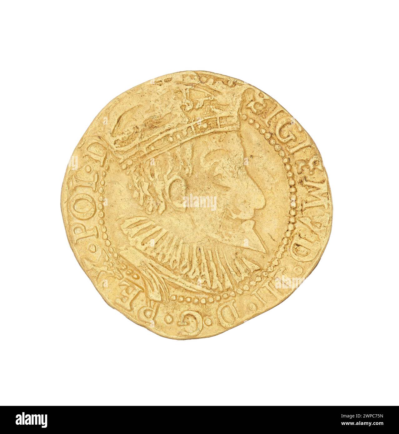 Gold ducat from Gdańsk issued under King Zygmunt III Waza of Poland ...
