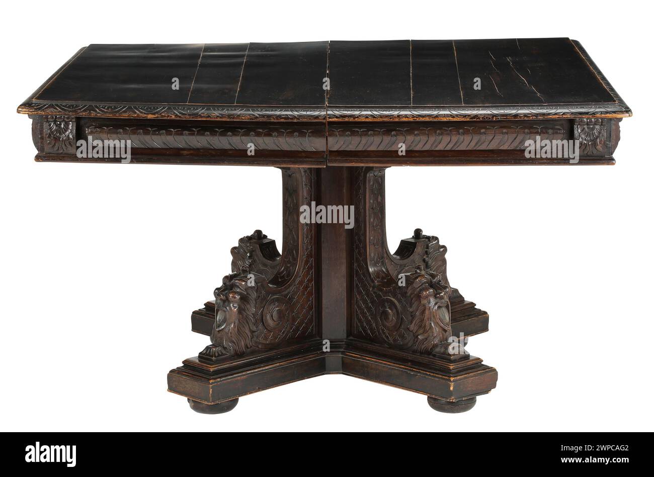 Table wood surface with clipping path Stock Photo - Alamy