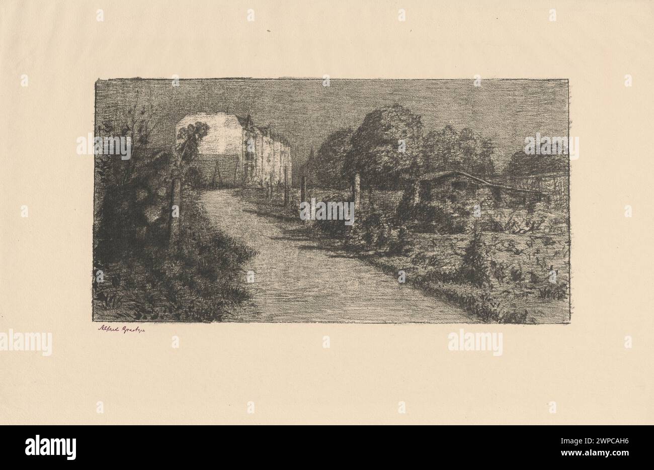 Schrebergärten in Breslau; Graetzer, Alfred (1875-1911); 1910 (1910-00 ...