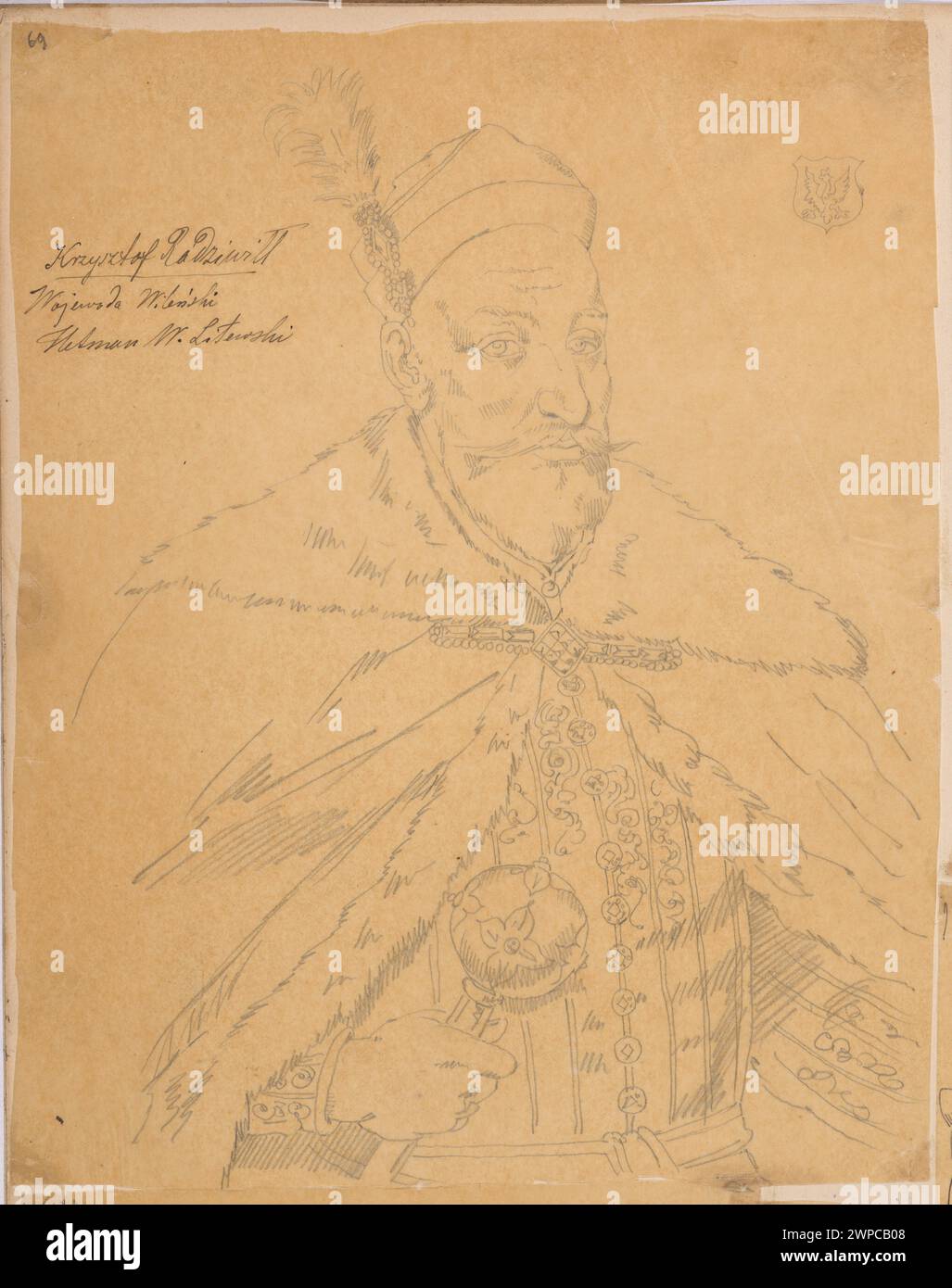 Krzysztof Radziwiłł, called lightning, the Grand Lithuanian hetman, the ...