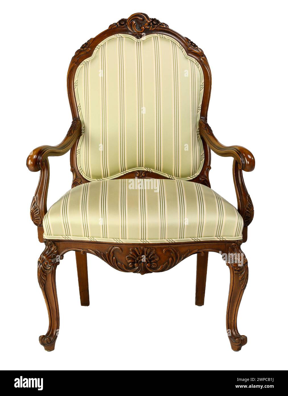 Pattern upholstered armchair hi-res stock photography and images - Alamy