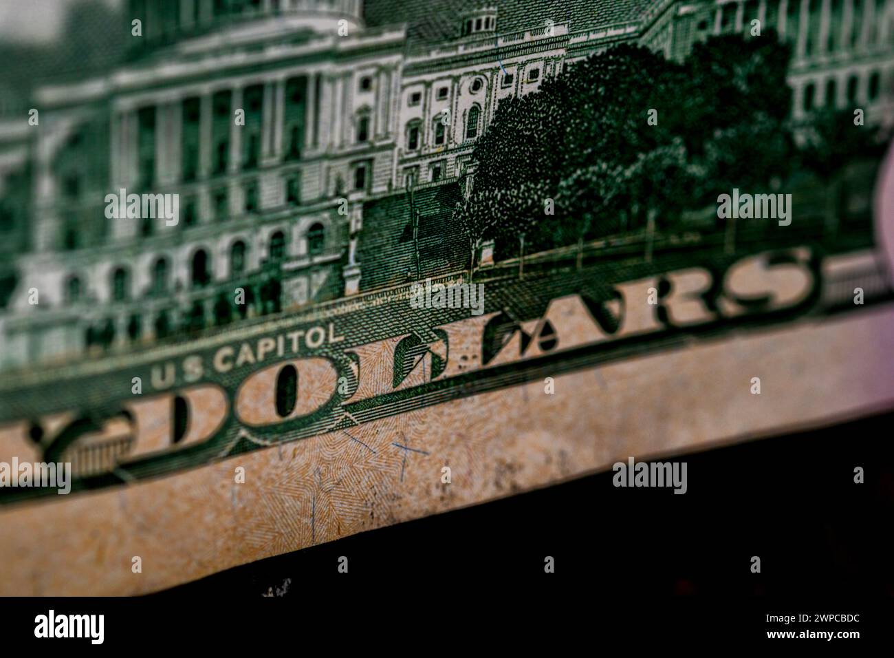 USD money banknotes, detail photo of US dollars. United States of ...