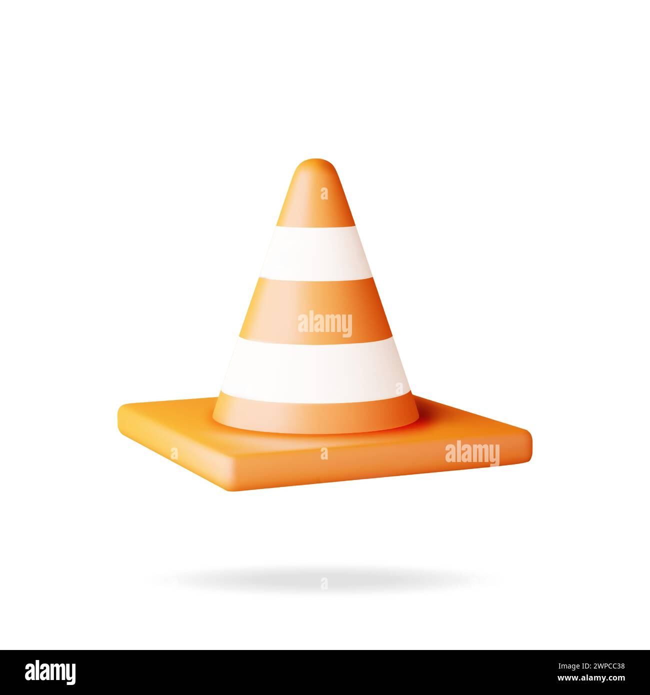 Rubber cone Stock Vector Images - Alamy