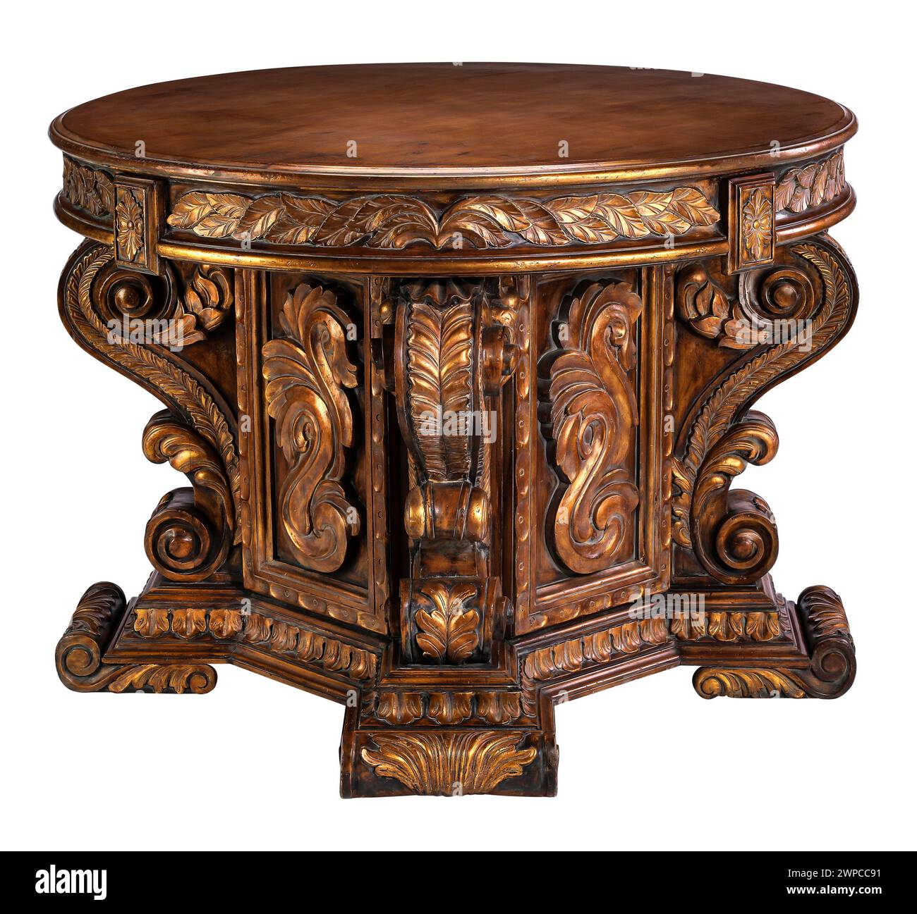 Table wood surface with clipping path Stock Photo - Alamy