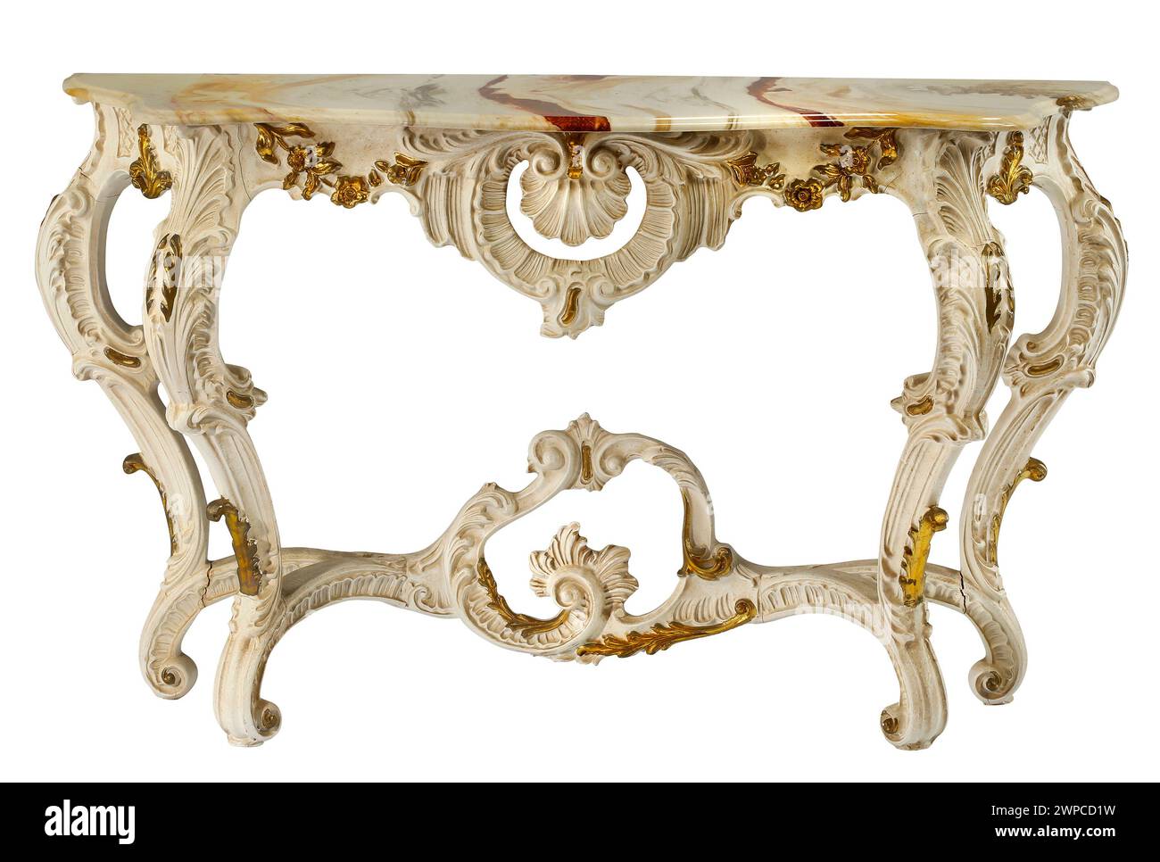 Marble top console Cut Out Stock Images & Pictures - Alamy