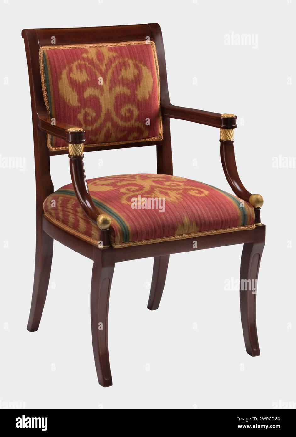 Pattern upholstered armchair hi-res stock photography and images - Alamy